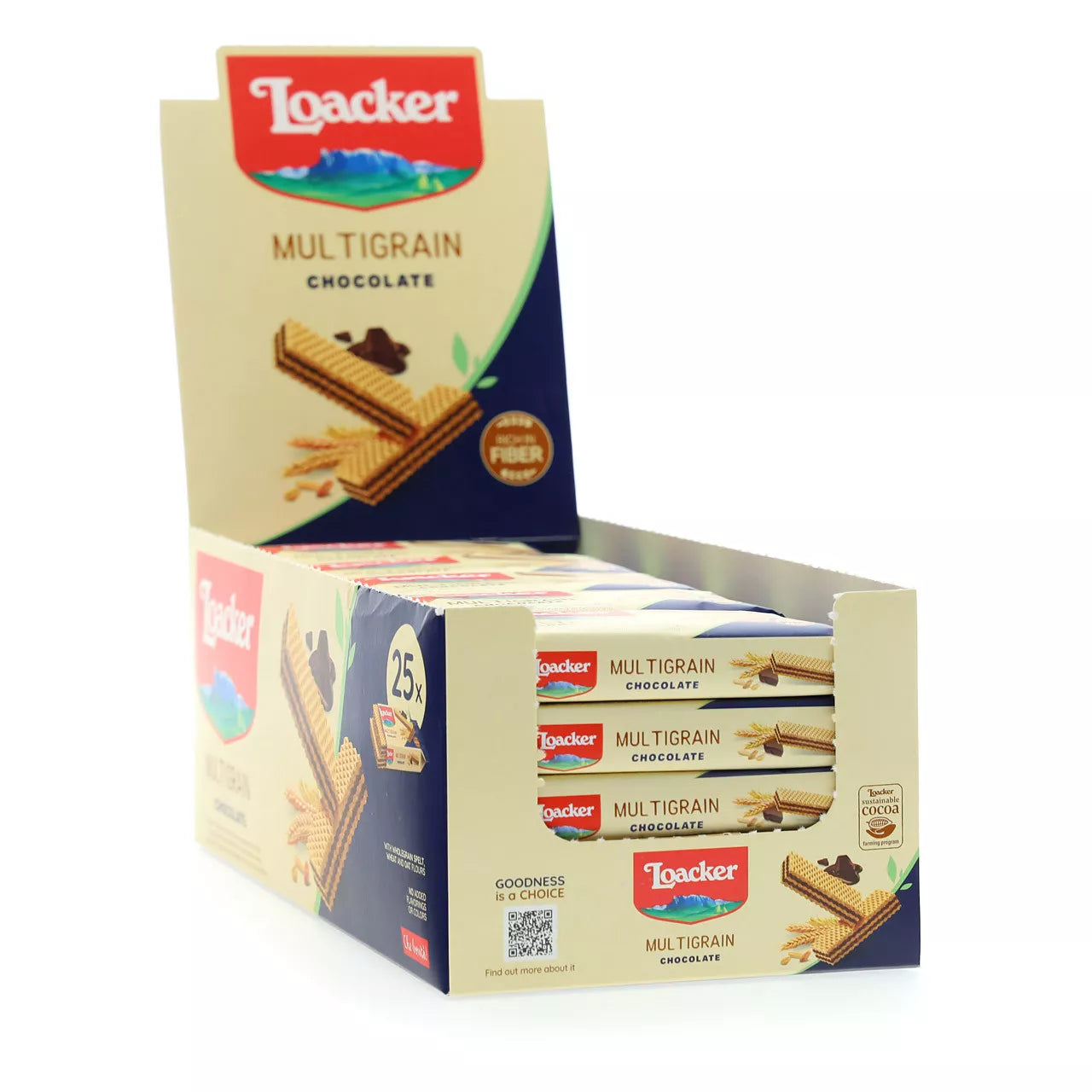 Loacker Multigrain Chocolate 25x45g - Al-hudaydah – al-hudaydah