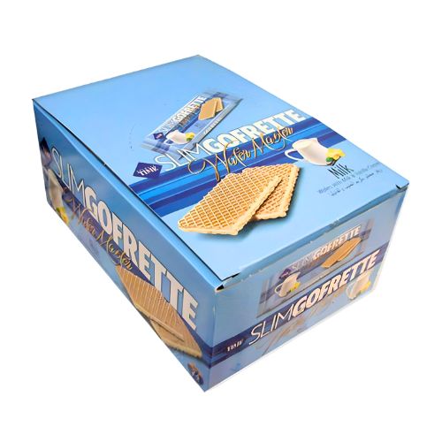 Time Slim Gofrette Wafer Master Milk & Vanilla 24x20g – al-hudaydah